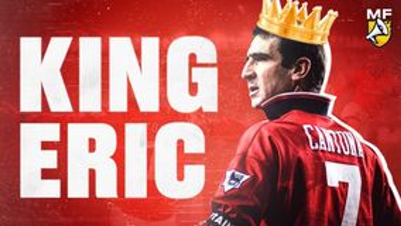 Comment Eric Cantona est devenu le KING de Manchester United - Vidéo ...