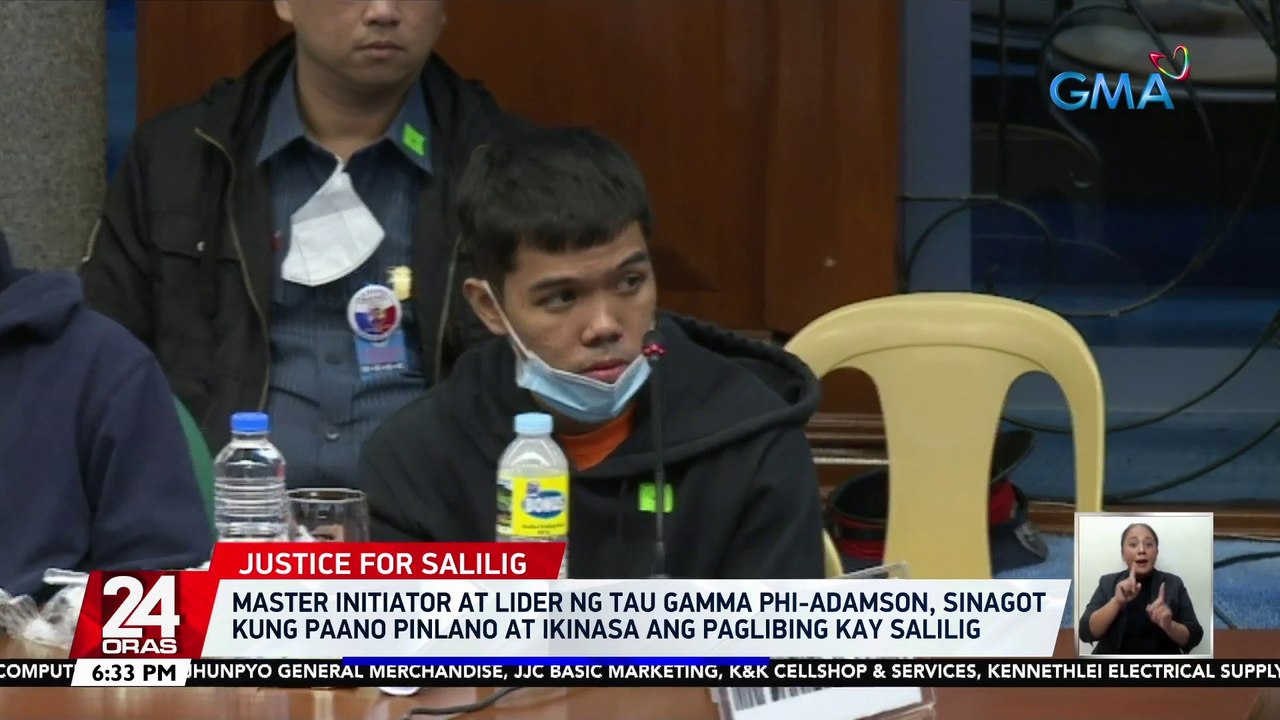 Master initiator at lider ng Tau Gamma Phi-Adamson, sinagot kung paano ...