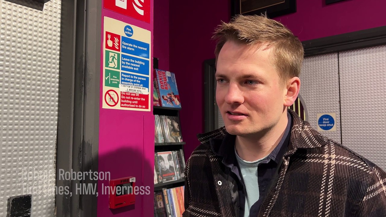 Tide Lines' Robert Robertson talks about the new album at HMV ...