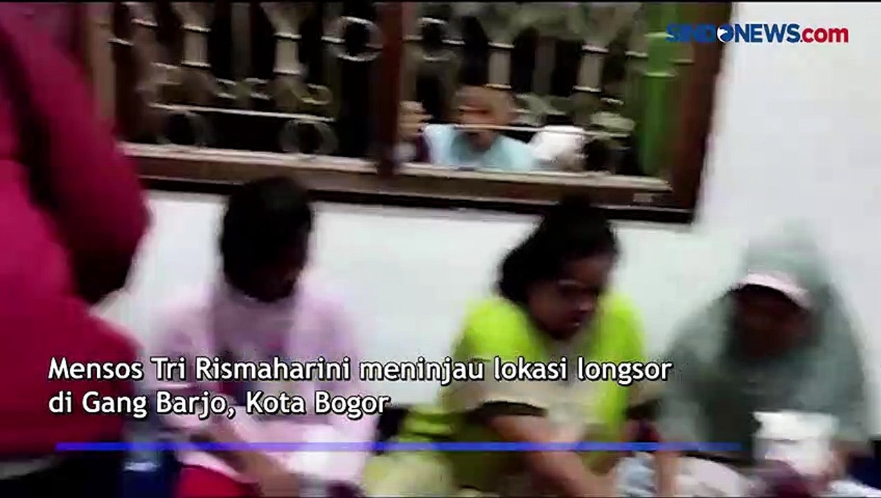 Mensos Tri Rismaharini Tinjau Lokasi Longsor Di Bogor Video Dailymotion