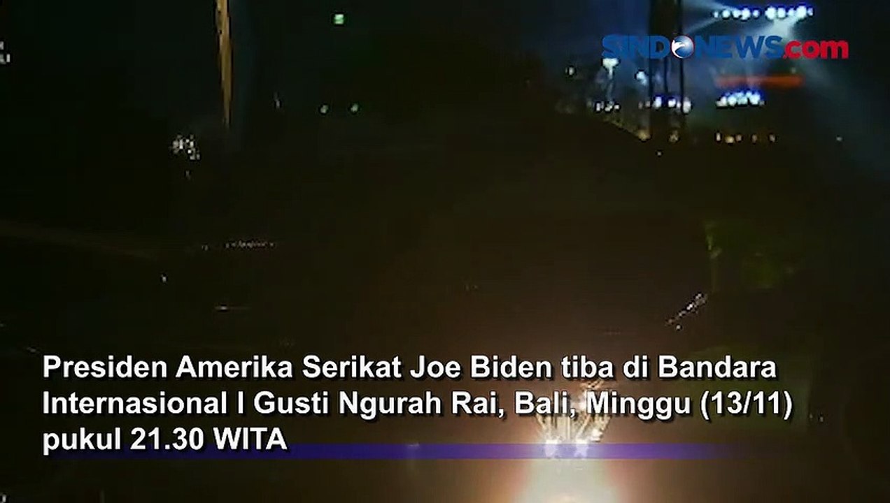 Tiba di Bali, Presiden Amerika Serikat Joe Biden Siap Hadiri KTT G20 - Video Dailymotion