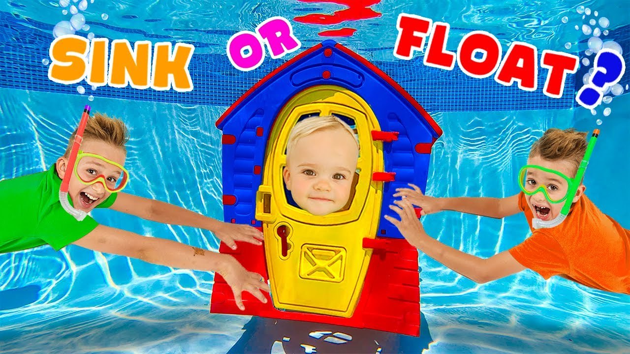 Sink or Float with Vlad and Niki - Cool Science Experiment for Kids - video Dailymotion