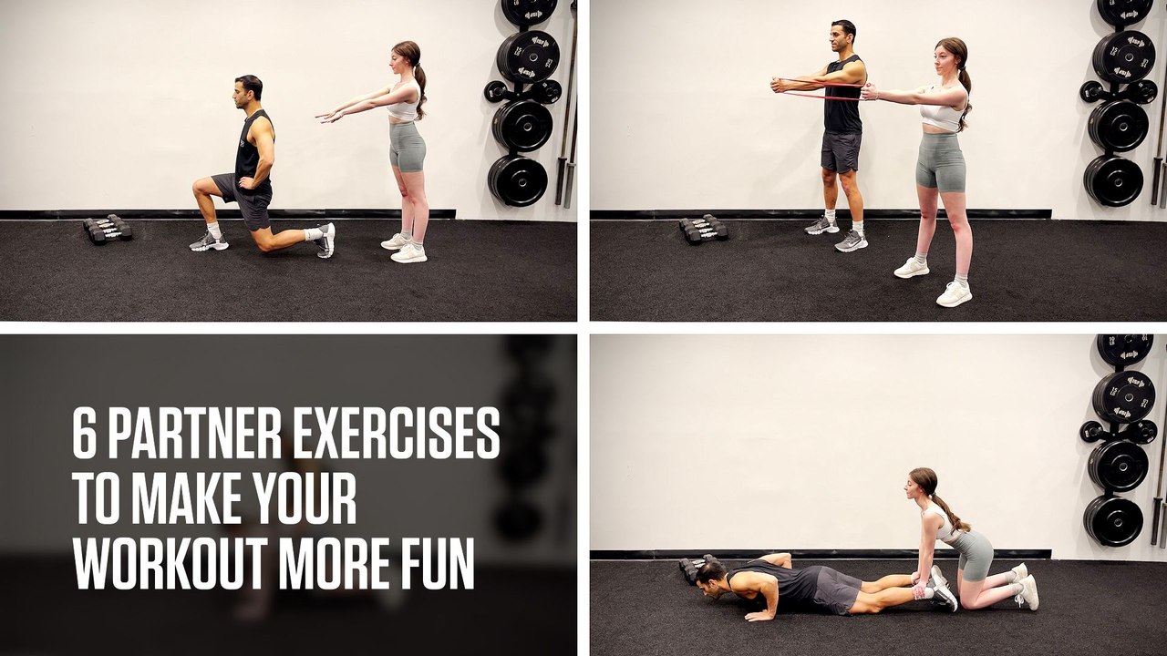 6 Partner Exercises to Make Your Workout More Fun - video Dailymotion