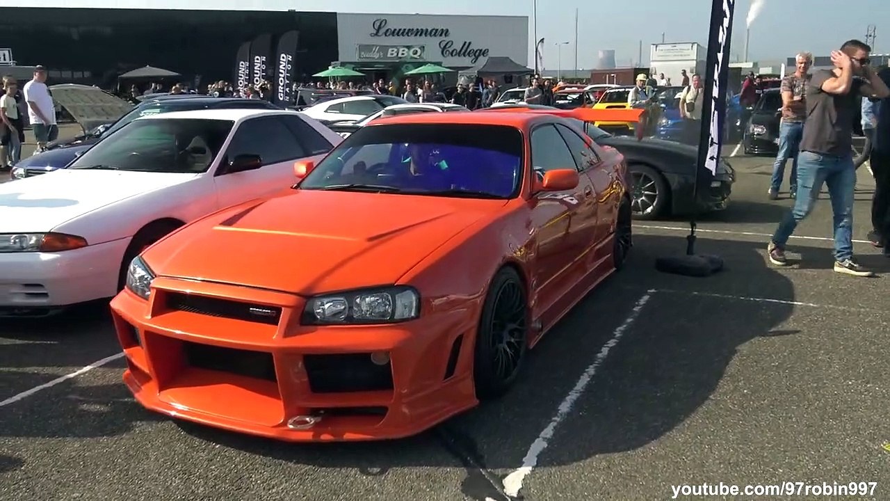 TOP 10 Nissan R32 R33 R34 FLAMES - BANGS - Vidéo Dailymotion