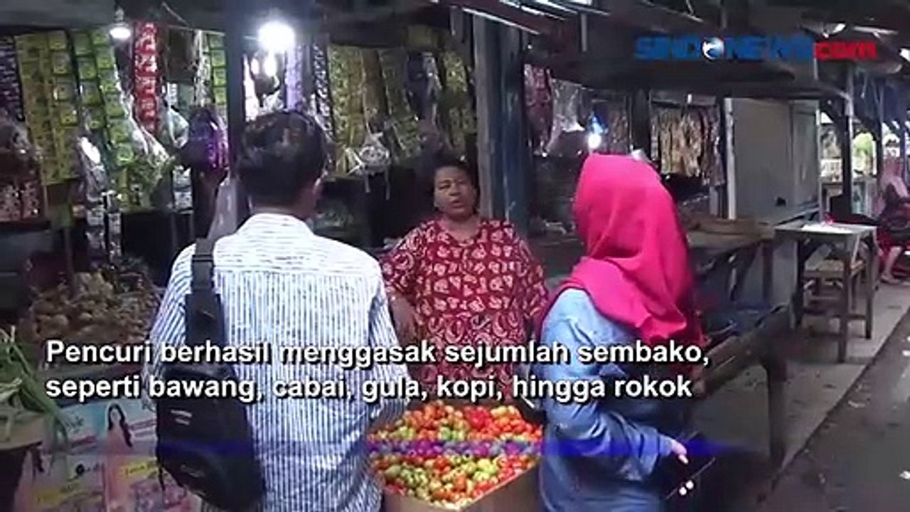 Aksi Emak-emak Gasak Sembako di Pasar Olean Situbondo Terekam CCTV - Video Dailymotion