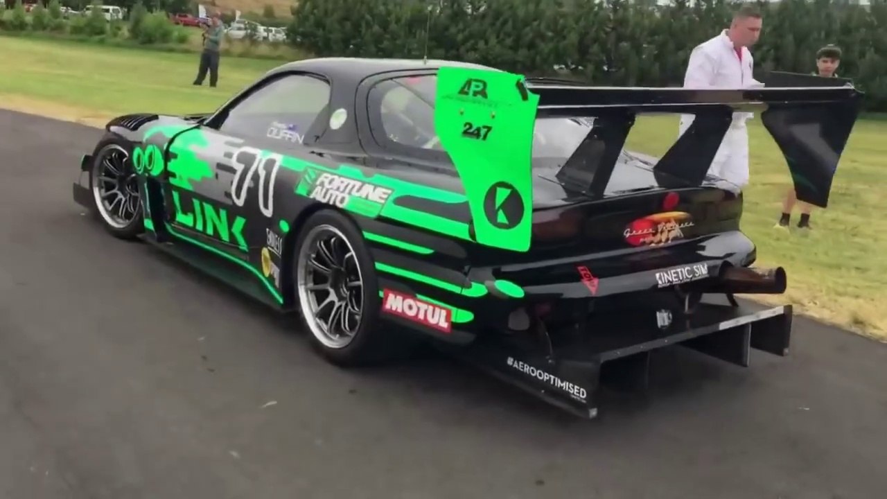 10.500RPM Mazda RX-7 FD3S __ 520Hp Triple Rotor Amazing Sound ...