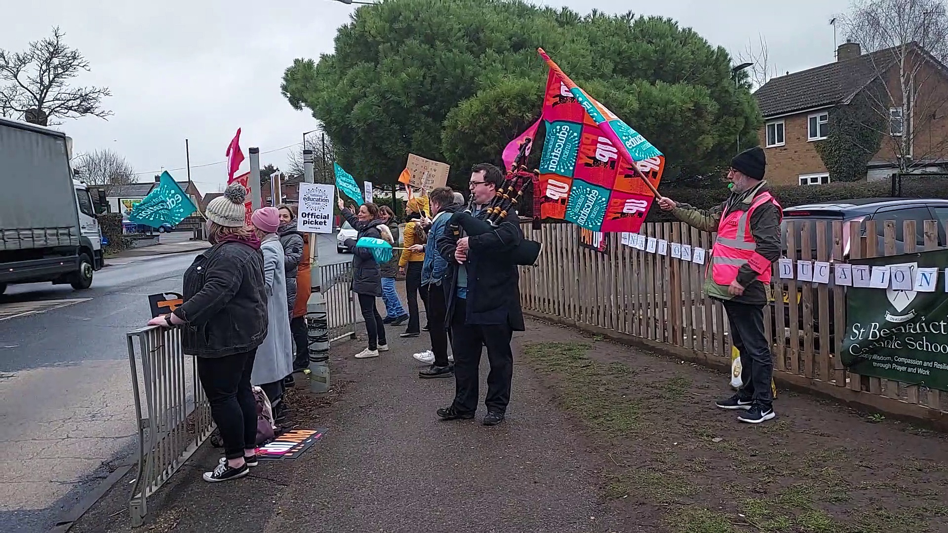 NEU strike on March 16