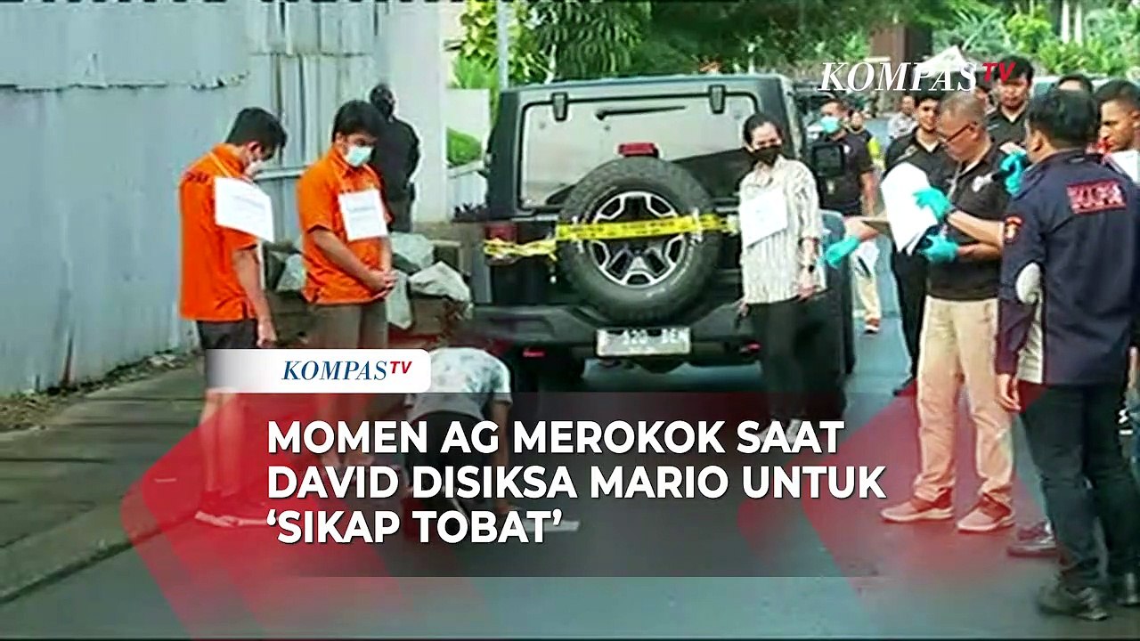 Momen AG Merokok Saat David Disiksa Dandy Sikap Tobat Sebelum Dianiaya hingga Koma - Video ...