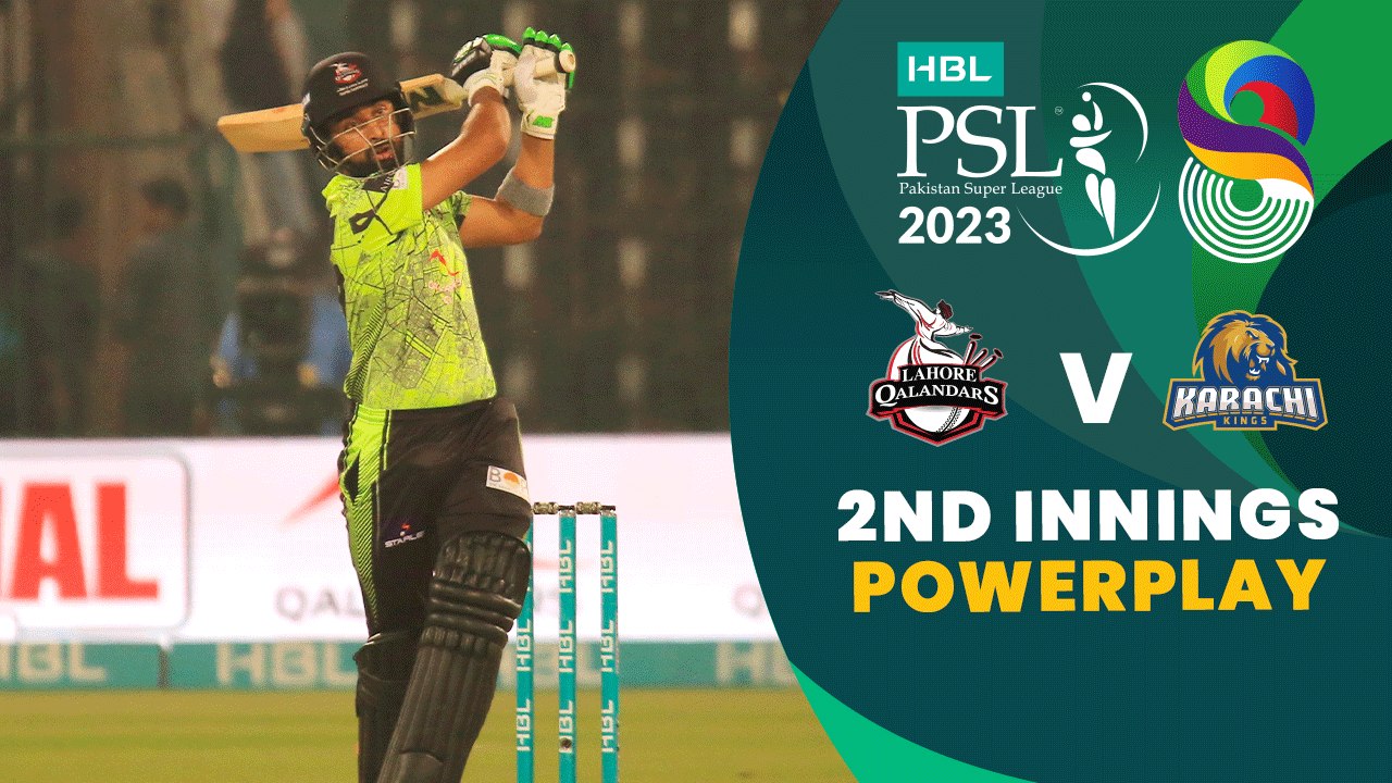 2nd Innings Powerplay | Lahore Qalandars vs Karachi Kings | Match 30 | HBL PSL 8 | MI2T - video ...