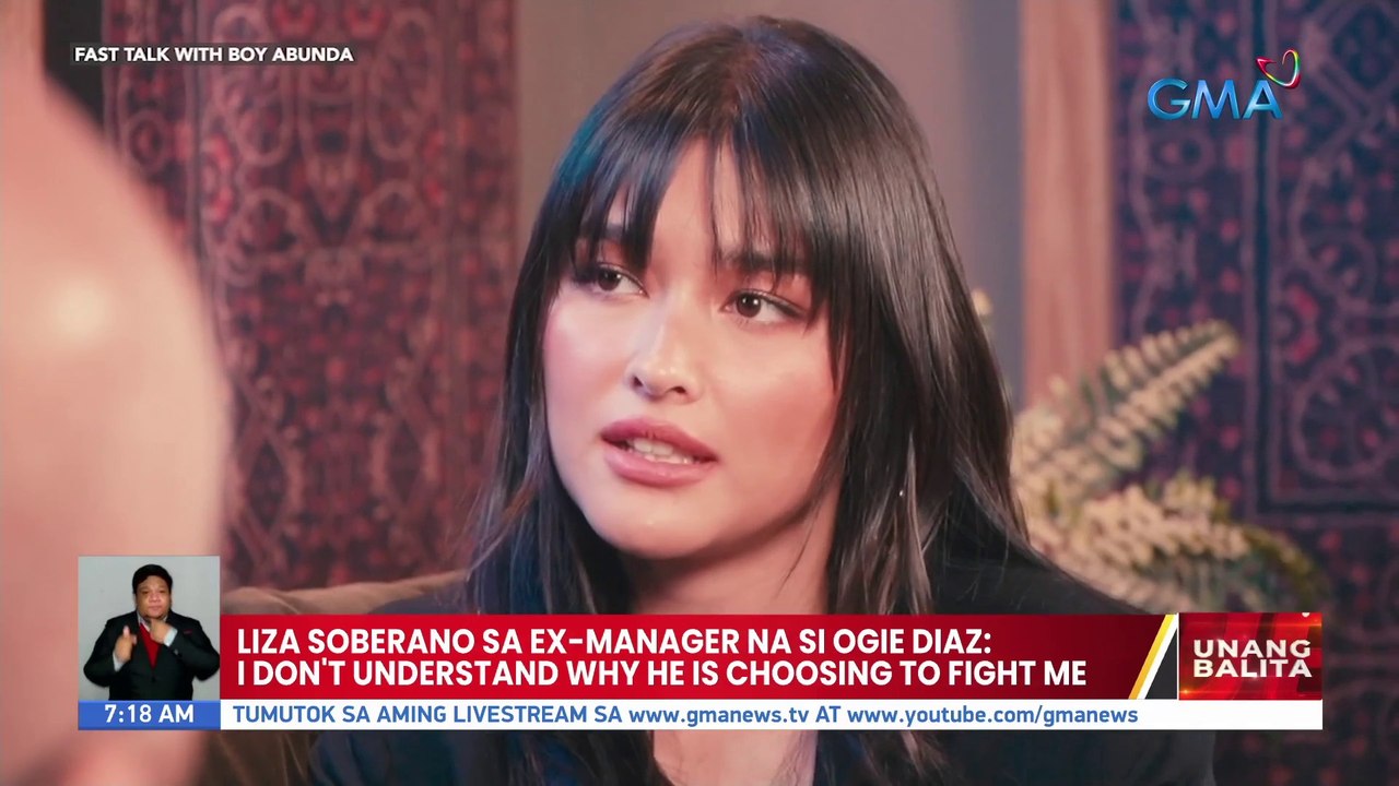 Liza Soberano sa ex-manager na si Ogie Diaz: I don't understand why he is choosing to fight me ...