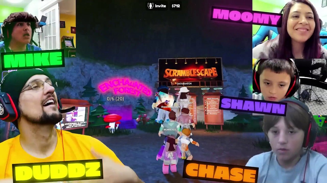 Roblox Scramblescape! Unscramble Art to Survive the Entity (FGTeeV ...