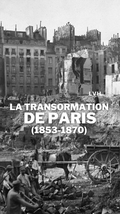 La transformation de Paris entre 1853 et 1870 - Vidéo Dailymotion