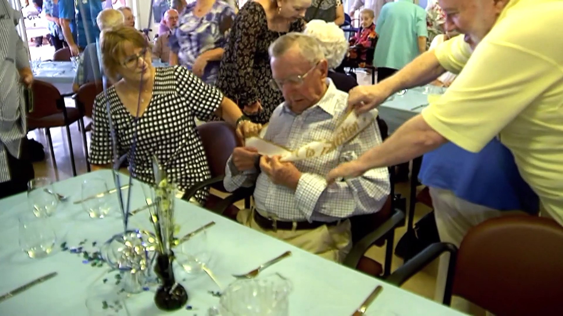 Sydney resident Jack Weller celebrates his 100th birthday