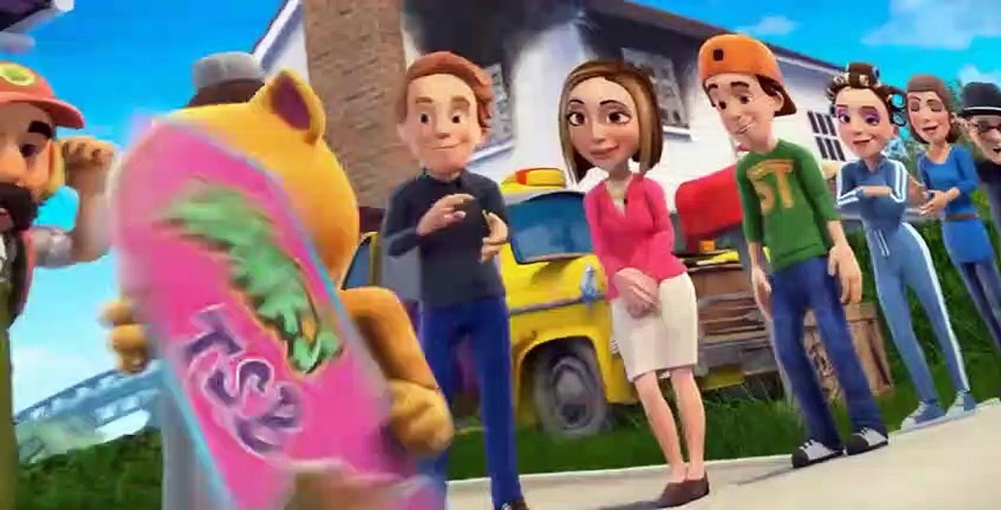 Talking Tom and Friends S02 E012 - Taco Spaghetti Burger - video ...