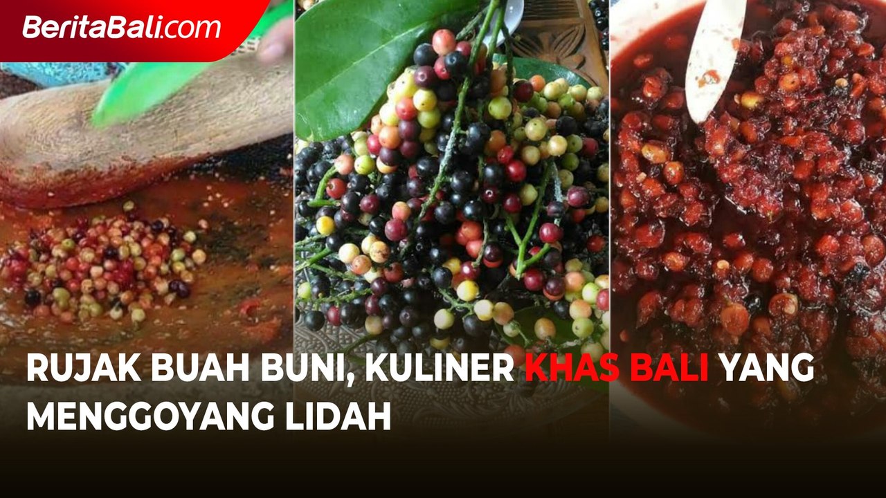 Rujak Buah Buni, Kuliner Khas Bali yang Menggoyang Lidah - Video ...