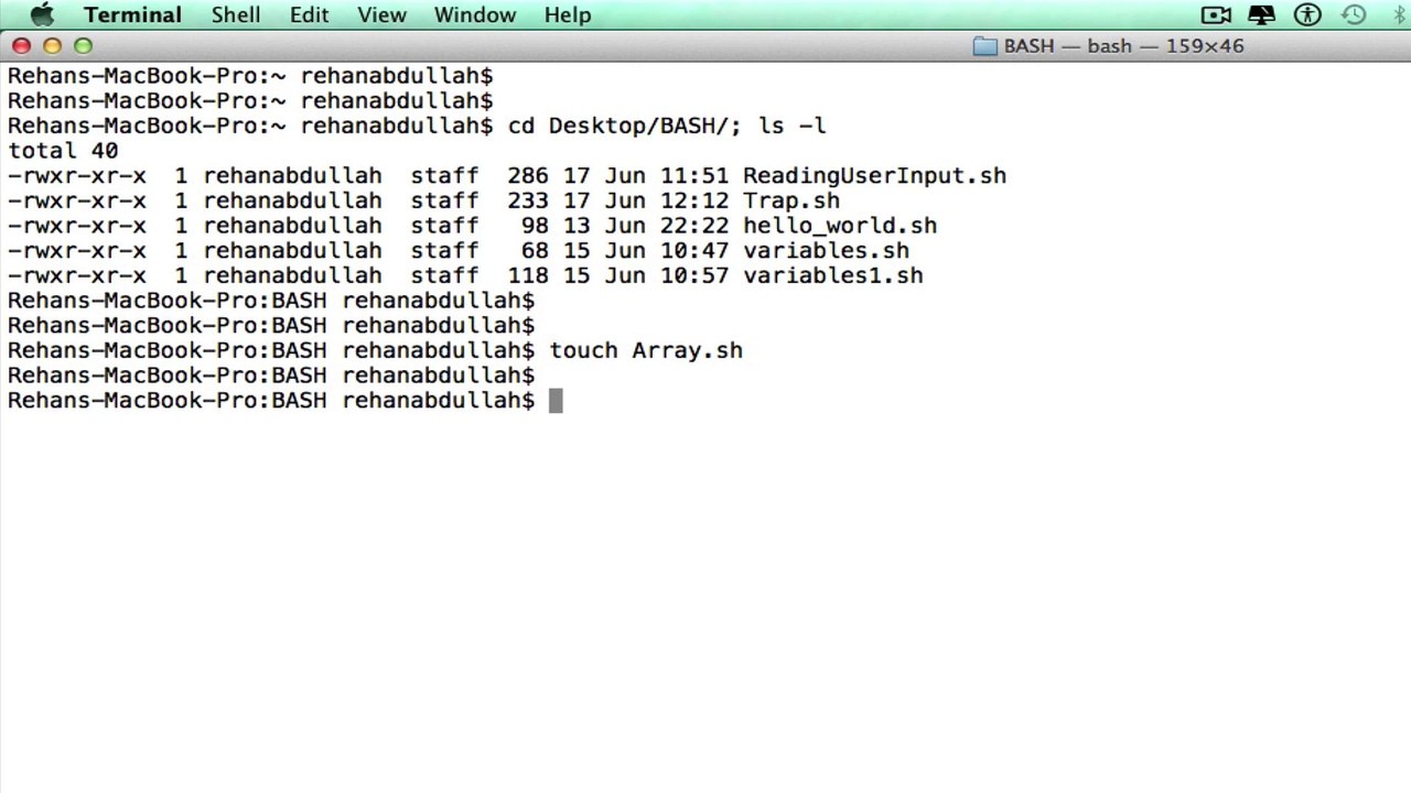 BASH SCRIPTING || TUTORIAL 6 - CREATING AN ARRAY - video Dailymotion
