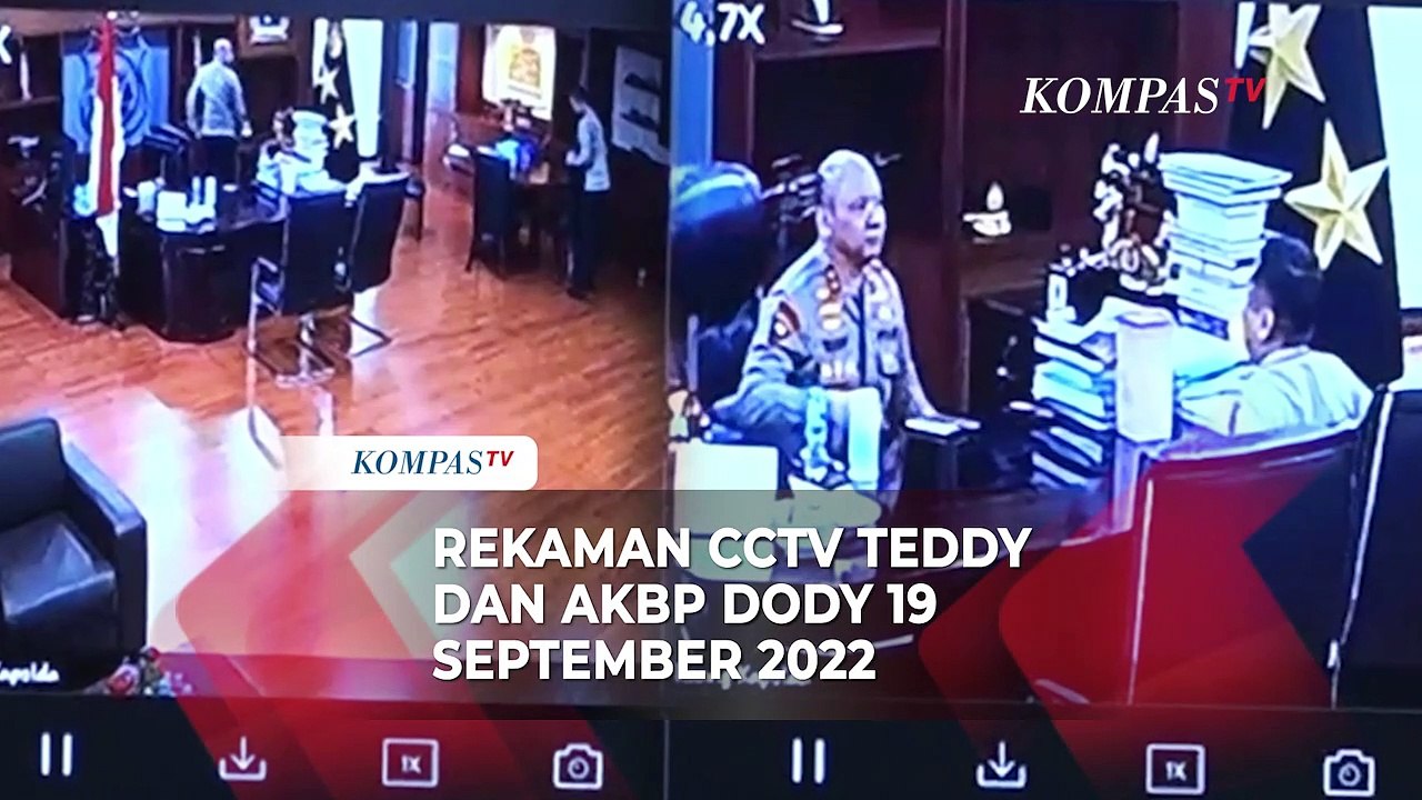Rekaman CCTV Teddy Minahasa dan AKBP Dody 19 September 2022 Diputar di Persidangan - Video ...