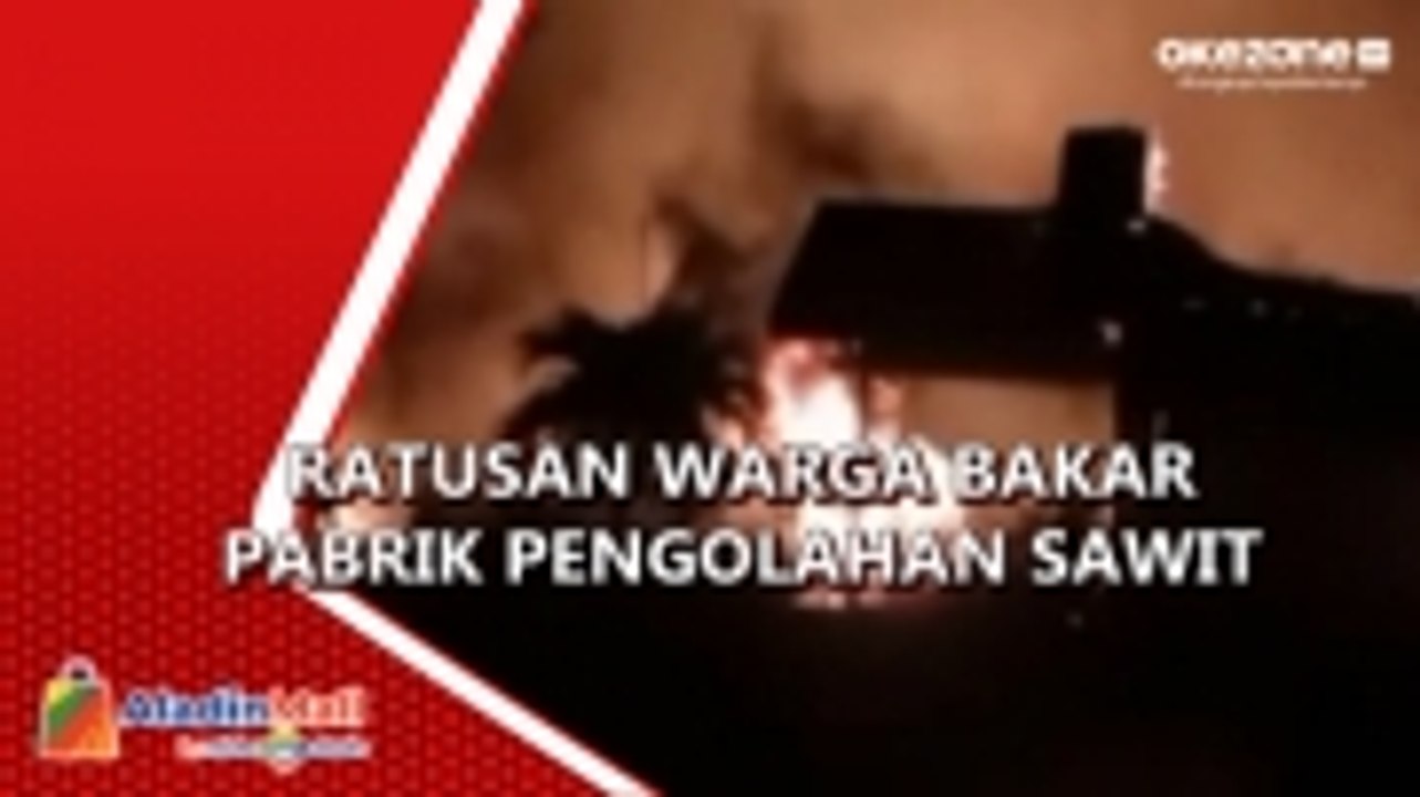 Warga Tewas Ditembak Polisi, Ratusan Orang Bakar Pabrik Sawit - video Dailymotion