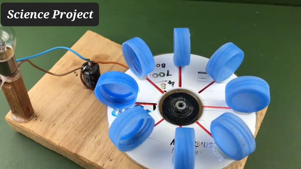 Electric Power Free Energy Generator With DC Motor 100% New Experiment ...