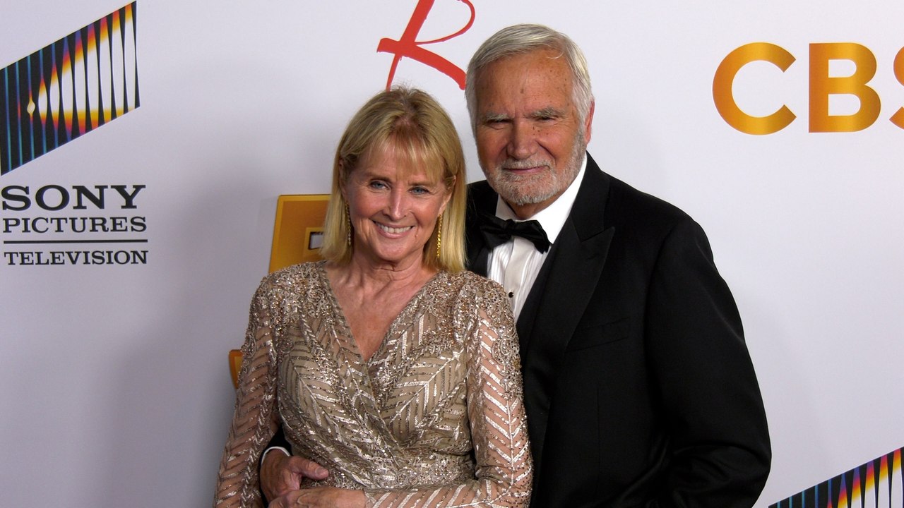 Laurette Spang and John McCook "The Young and the Restless" 50th ...