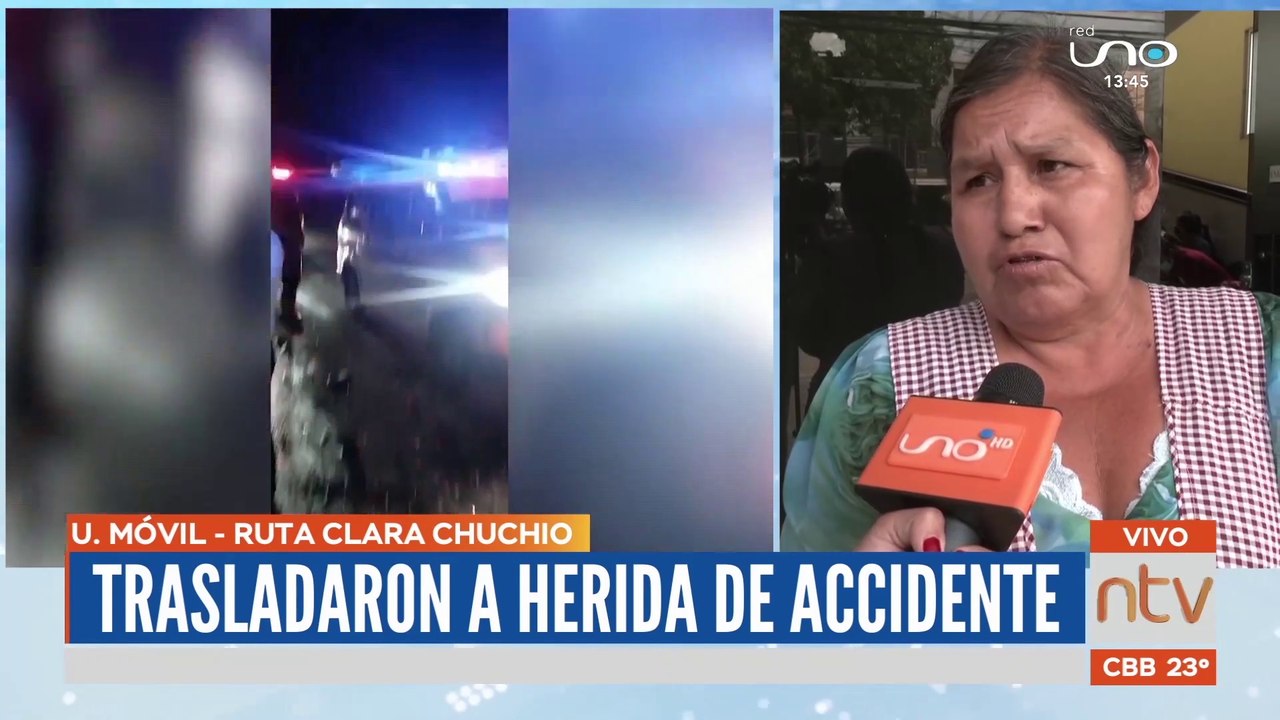 Trasladan a herida de accidente en Clara Chuchio - Vídeo Dailymotion