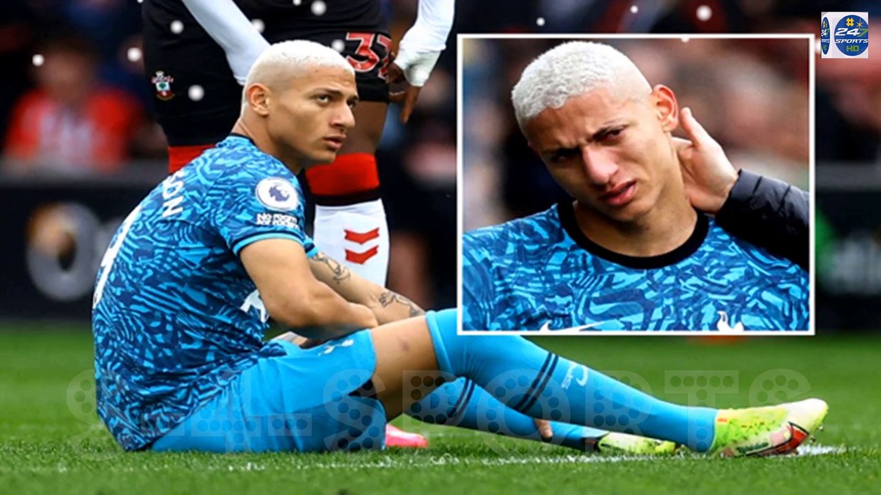 RICHY'S HEARTACHE Richarlison goes off injured in tears just four ...