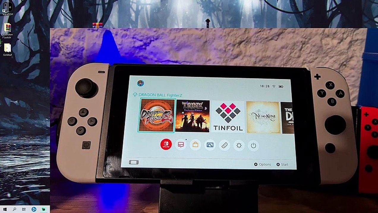 how to jailbreak the Nintendo switch software version: 13.1 - Vidéo ...