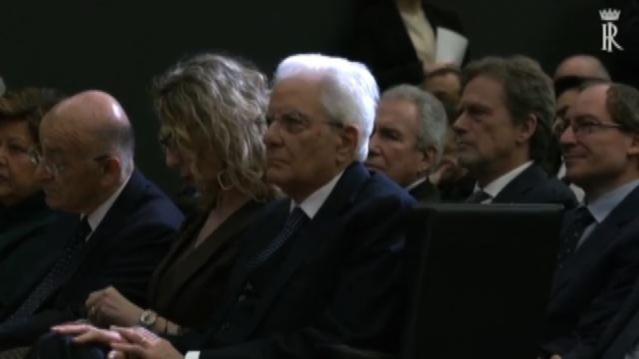 Mattarella a inaugurazione anno giudiziario del Cnf - Video Dailymotion