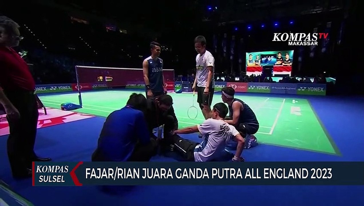 Fajar, Rian Juara Ganda Putra All England 2023 - Video Dailymotion