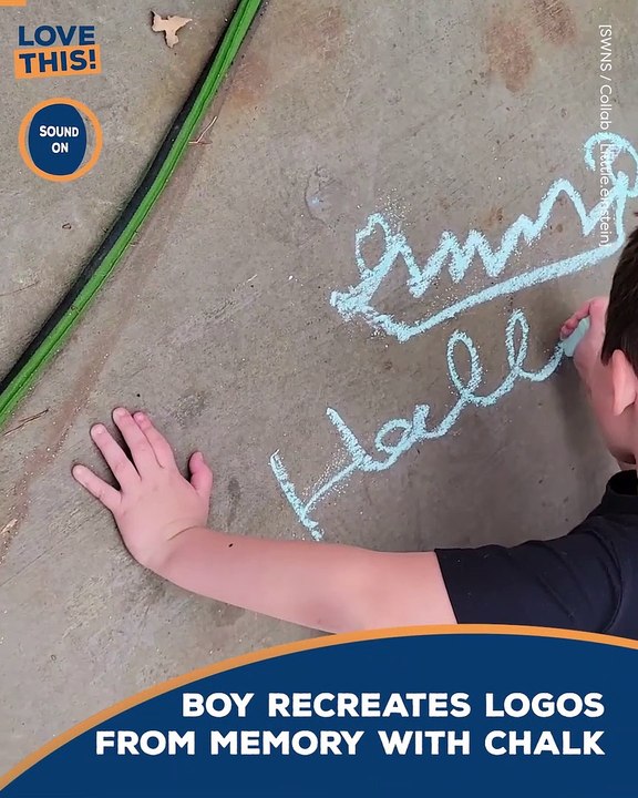 Child prodigy re-creates logos from memory - video Dailymotion
