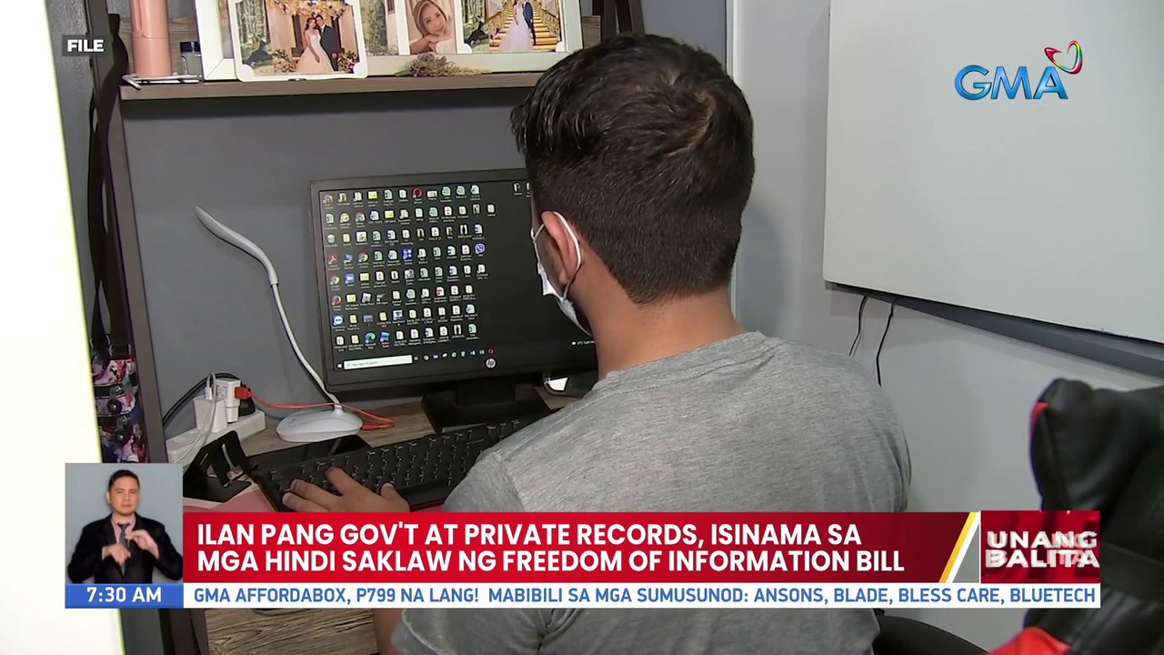 Ilang pang Gov't at private records, isinama sa mga hindi saklaw ng ...
