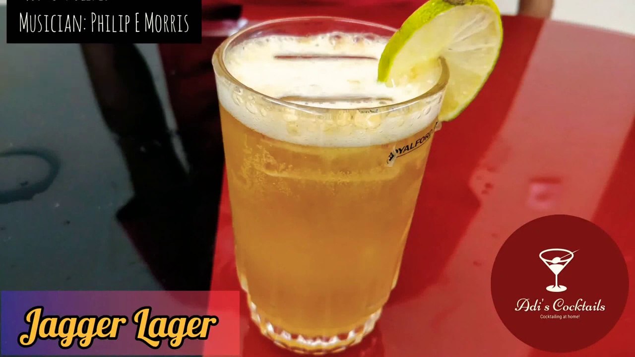 Jagger-Lager Cocktail | Jaggery and Beer Cocktail Recipe - video ...