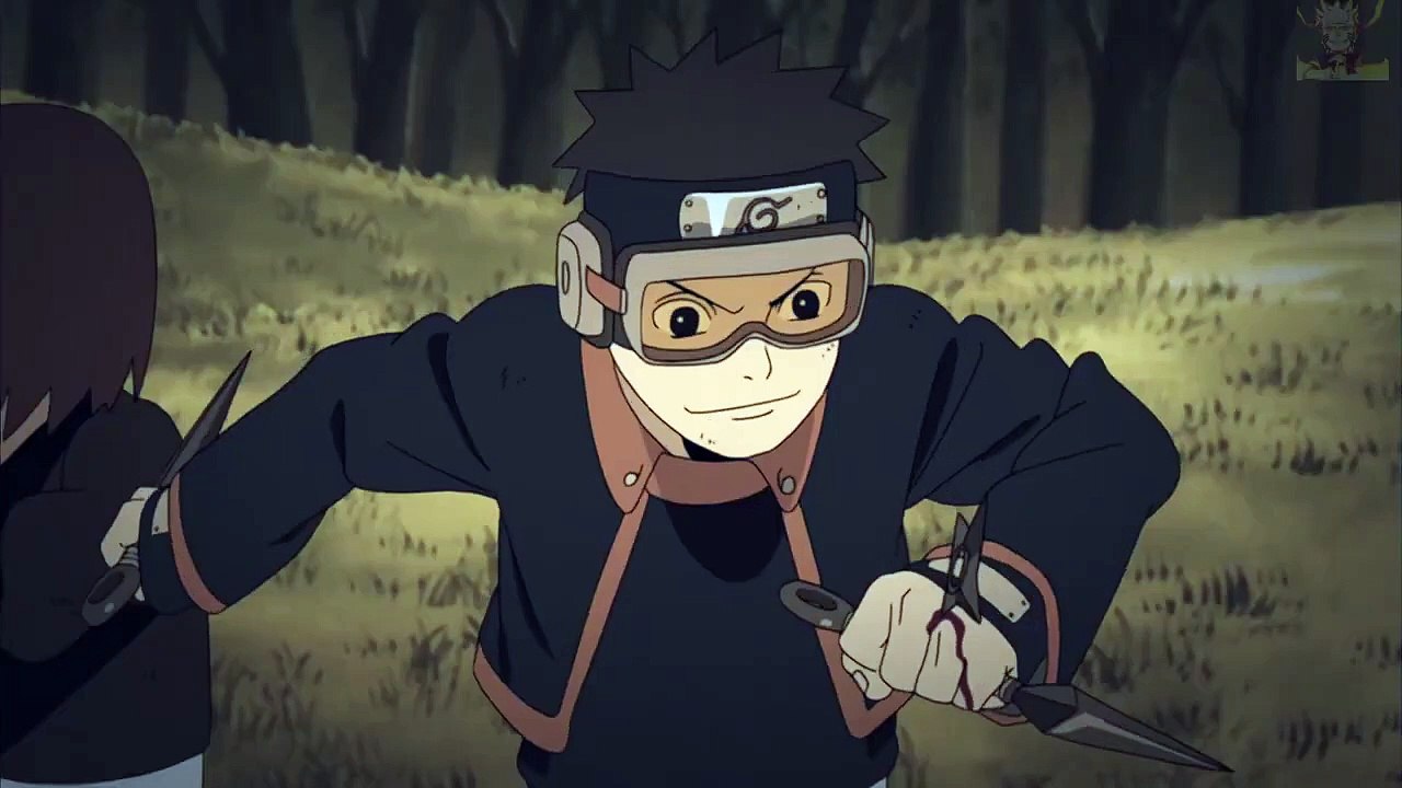 Obito goes insane after Kakashi kills Rin and activates the Mangekyou ...