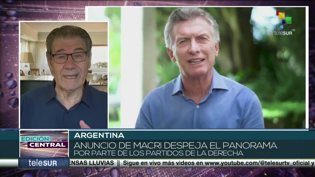 Argentina Mauricio Macri Anunció Que No Se Postulará Como Candidato