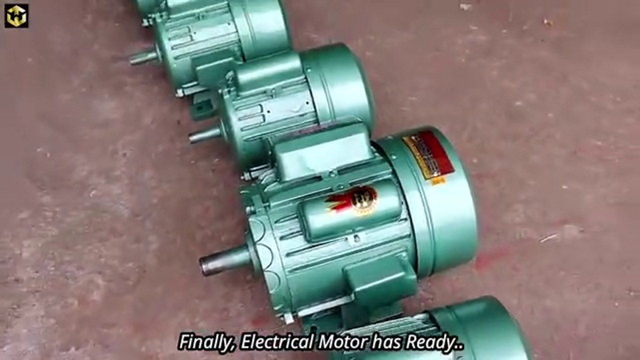How to Make Electric MOTOR in Factory - Amazing Electrical Motors ...