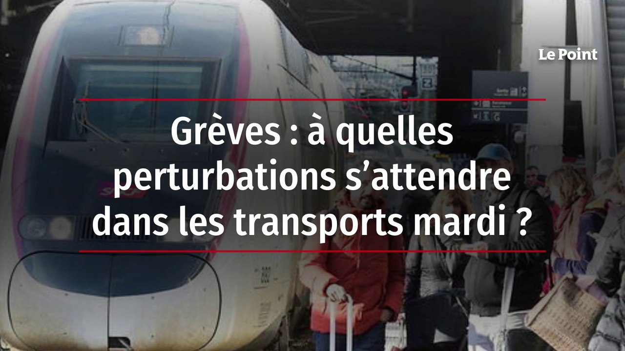 Grèves : à quelles perturbations s’attendre dans les transports mardi ? - Vidéo Dailymotion