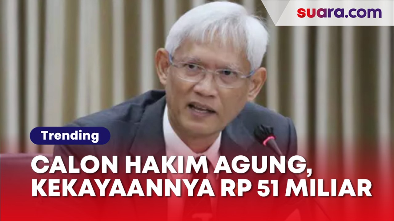 Harta Segunung Calon Hakim Agung, Kekayaan Sampai Tembus Rp 51 Miliar! - Video Dailymotion