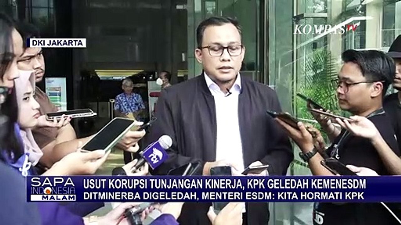 Usut Korupsi Tunjangan Kinerja Kpk Geledah Kantor Direktorat Minerba