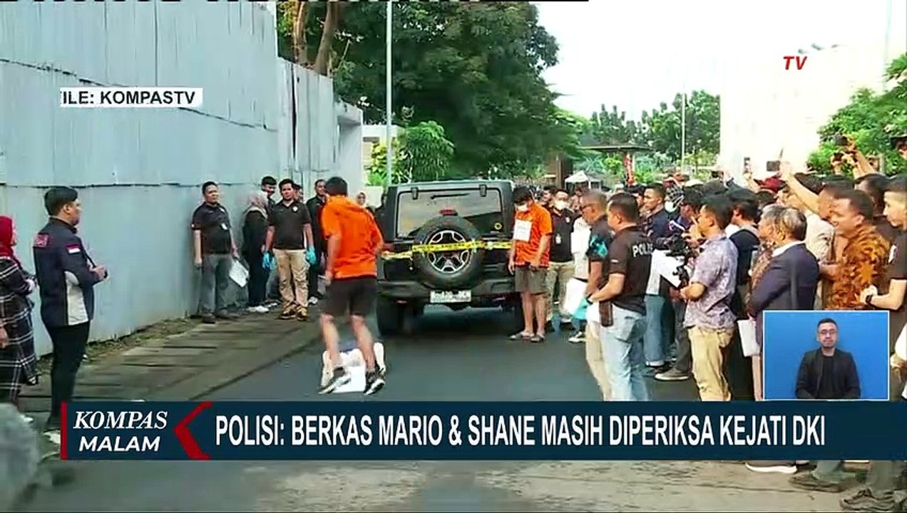Polisi Sebut Berkas Mario Dandy dan Shane Lukas Masih Diperiksa Kejati DKI Jakarta - Video ...