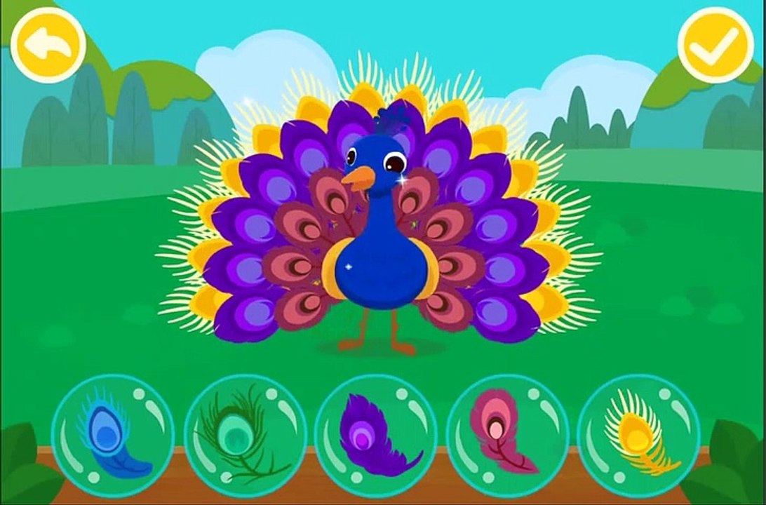 동물친구들 안녕 놀이.Animal traits and behaviors funny game.교육 만화. 아기생활놀이 ...