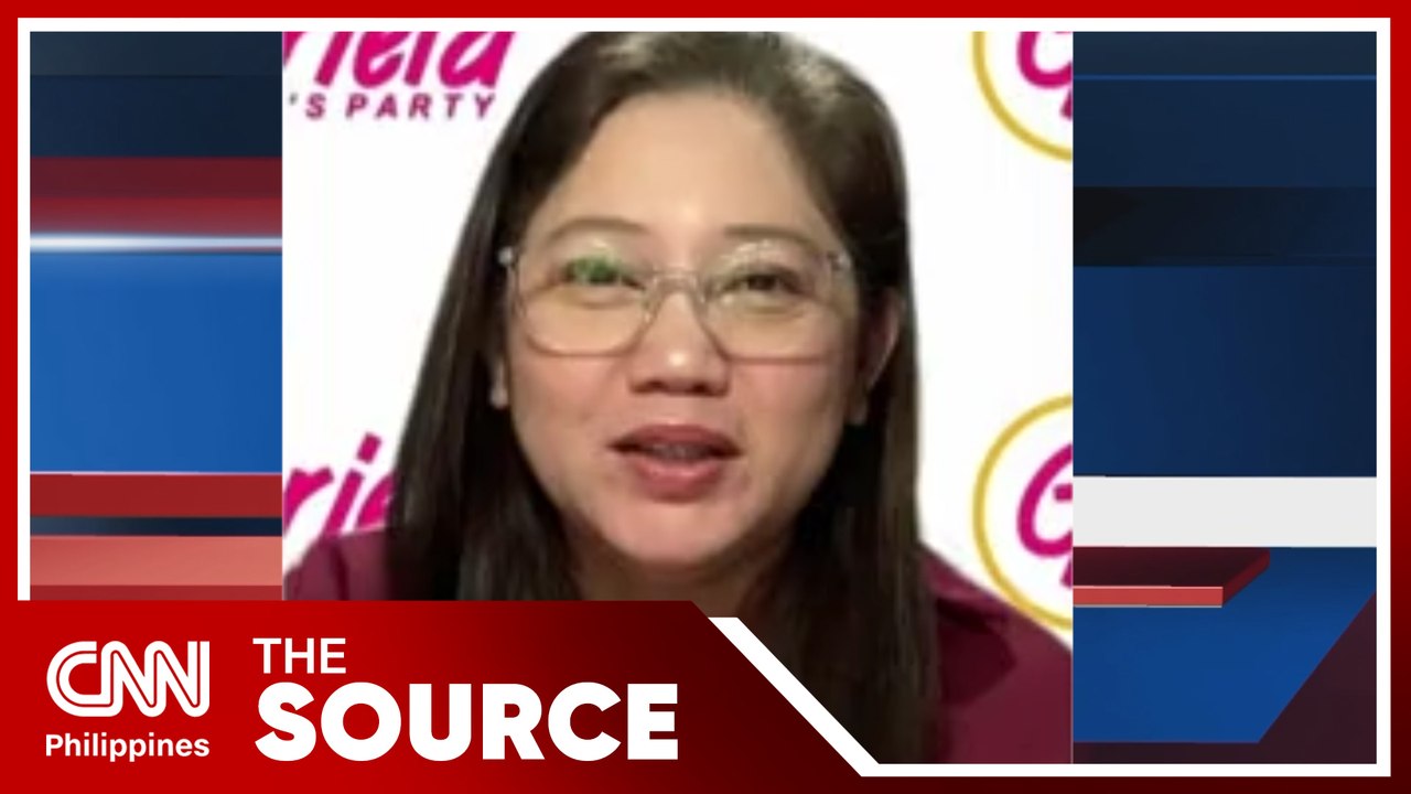 Gabriela Party-list Rep. Arlene Brosas | The Source - video Dailymotion