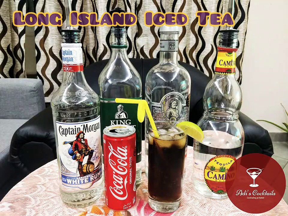Long Island Iced Tea | Adi's Cocktails - video Dailymotion