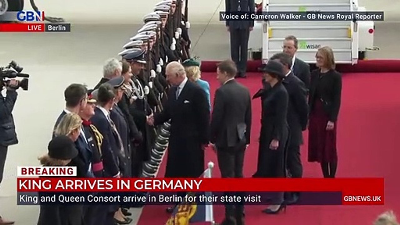 Allemagne: Regardez les images de l’arrivée du roi Charles III à Berlin ...