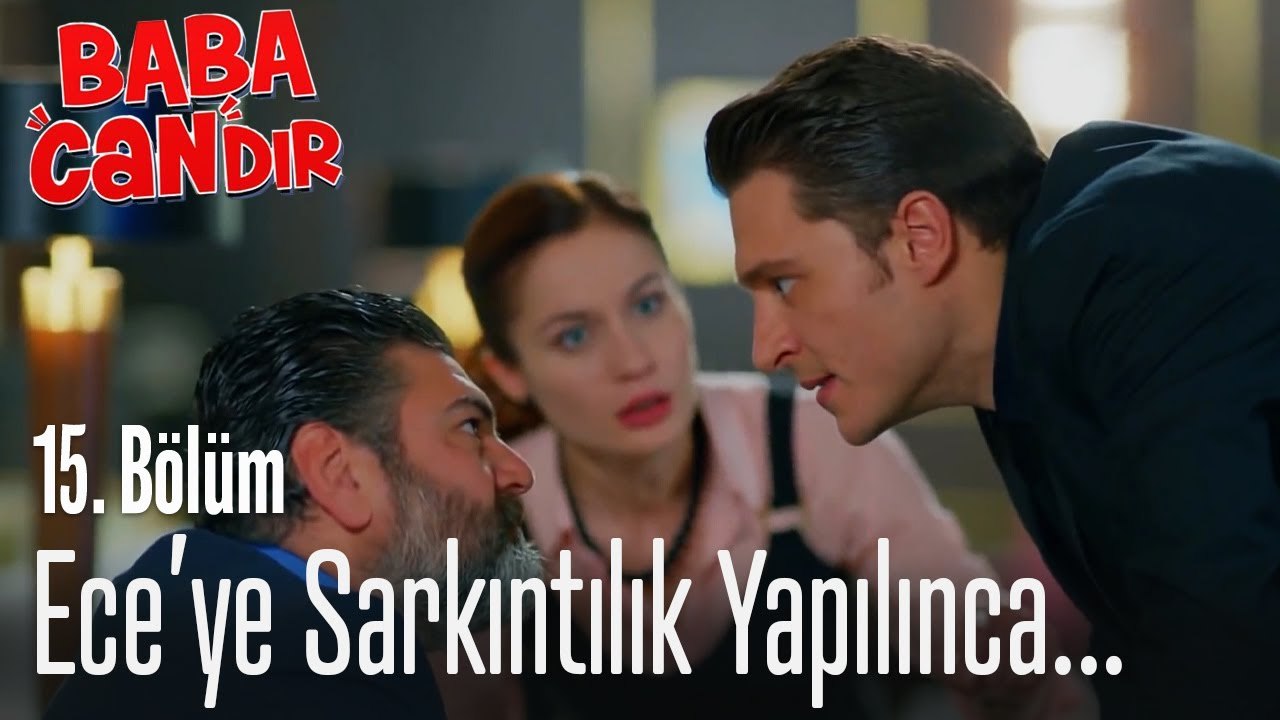 Haluk, Ece'yi kıskanıyor - Baba Candır 15. Bölüm - Dailymotion Video