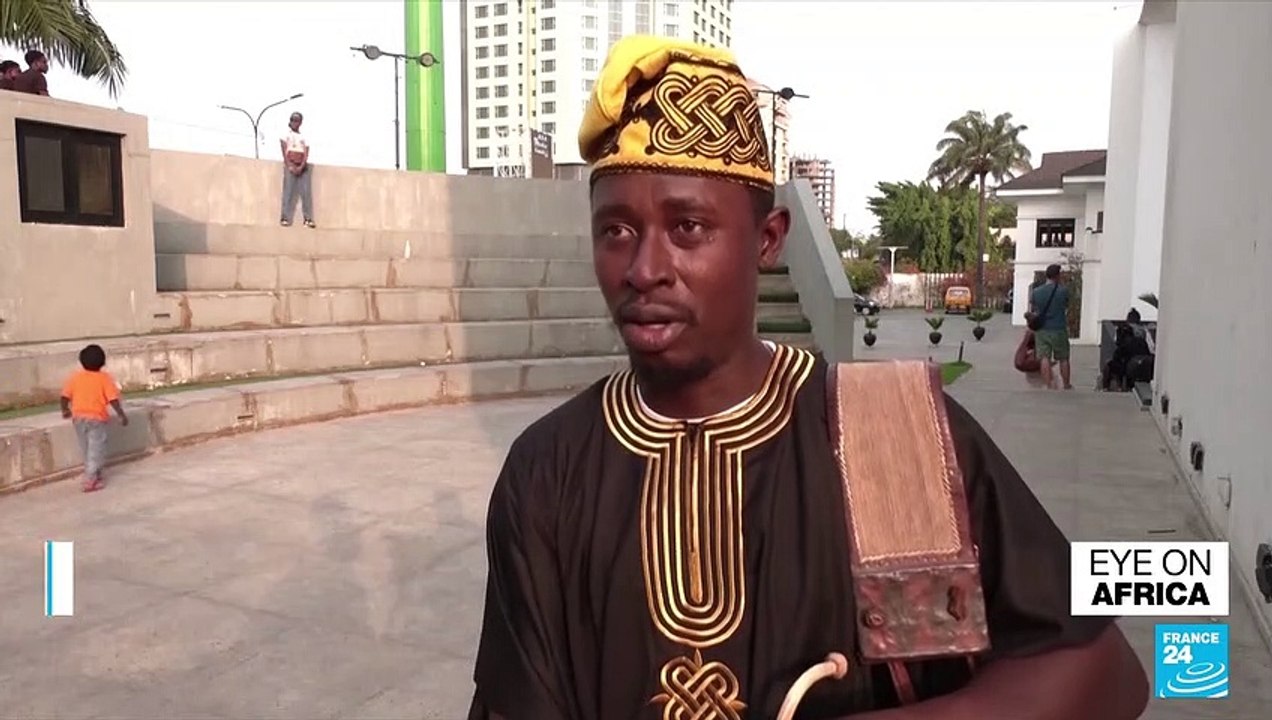 Lagos: Artist Adebayo Ayodeji keeps Yoruba drimming alive - video ...