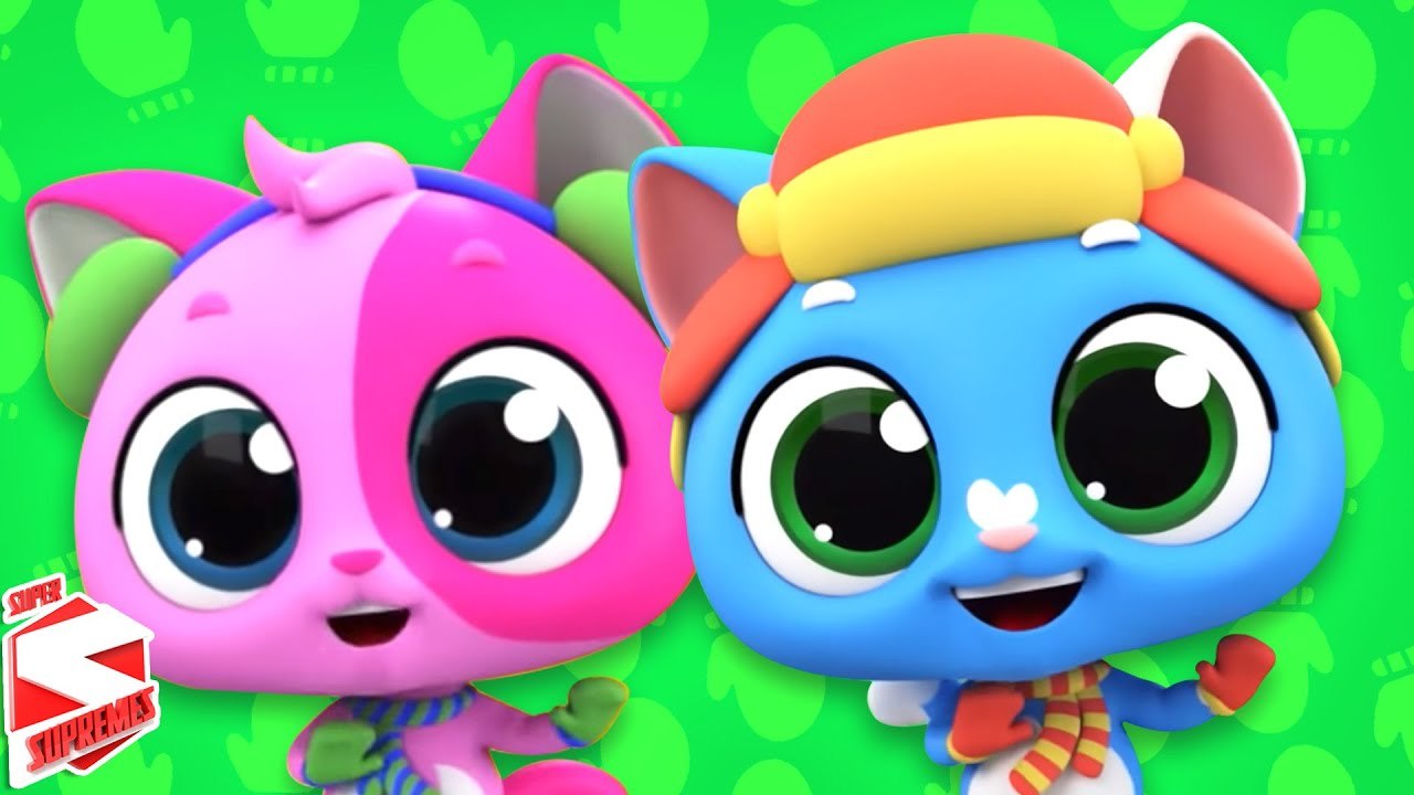 Three Little Kittens Lost Their Mittens Nursery Rhymes For Children ...