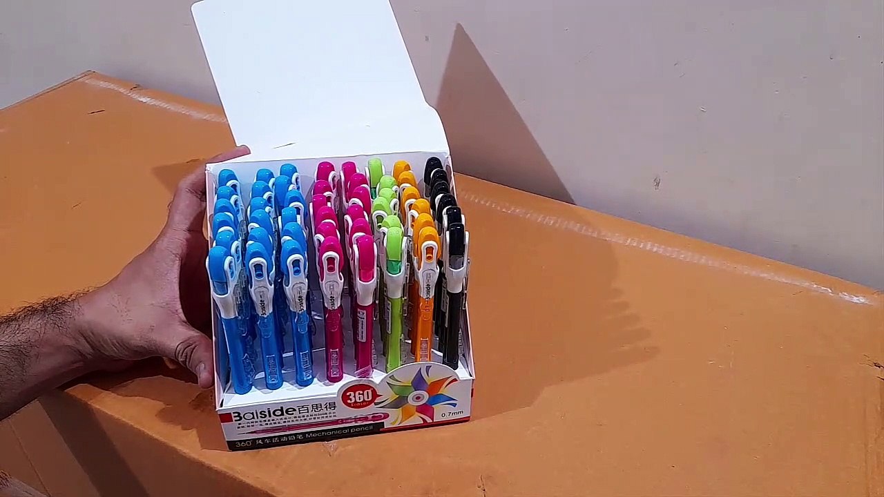 Unboxing and Review of Unique Fancy Mechanical Pen Pencil 0.7mm with ...