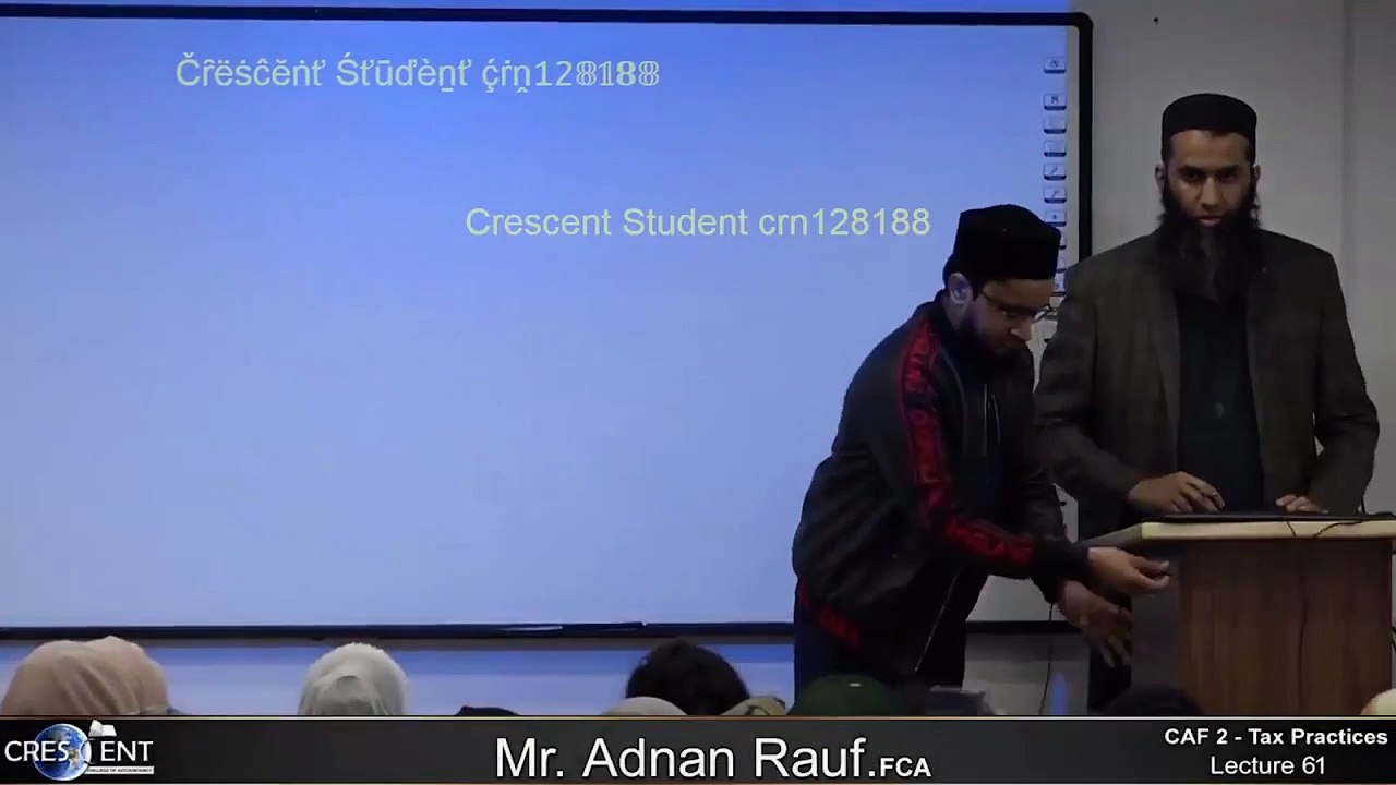 CAF-2 || Lecture 61 || Tax | sir Adnan Rauf | 2023 - video Dailymotion