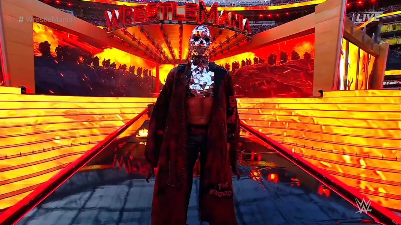 THE BROOD EDGE'S ENTRANCE IN WRESTLEMANIA 40 - EXCLUSIVE! - Vídeo ...