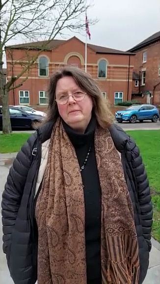 Warm This Winter protest held in Grantham